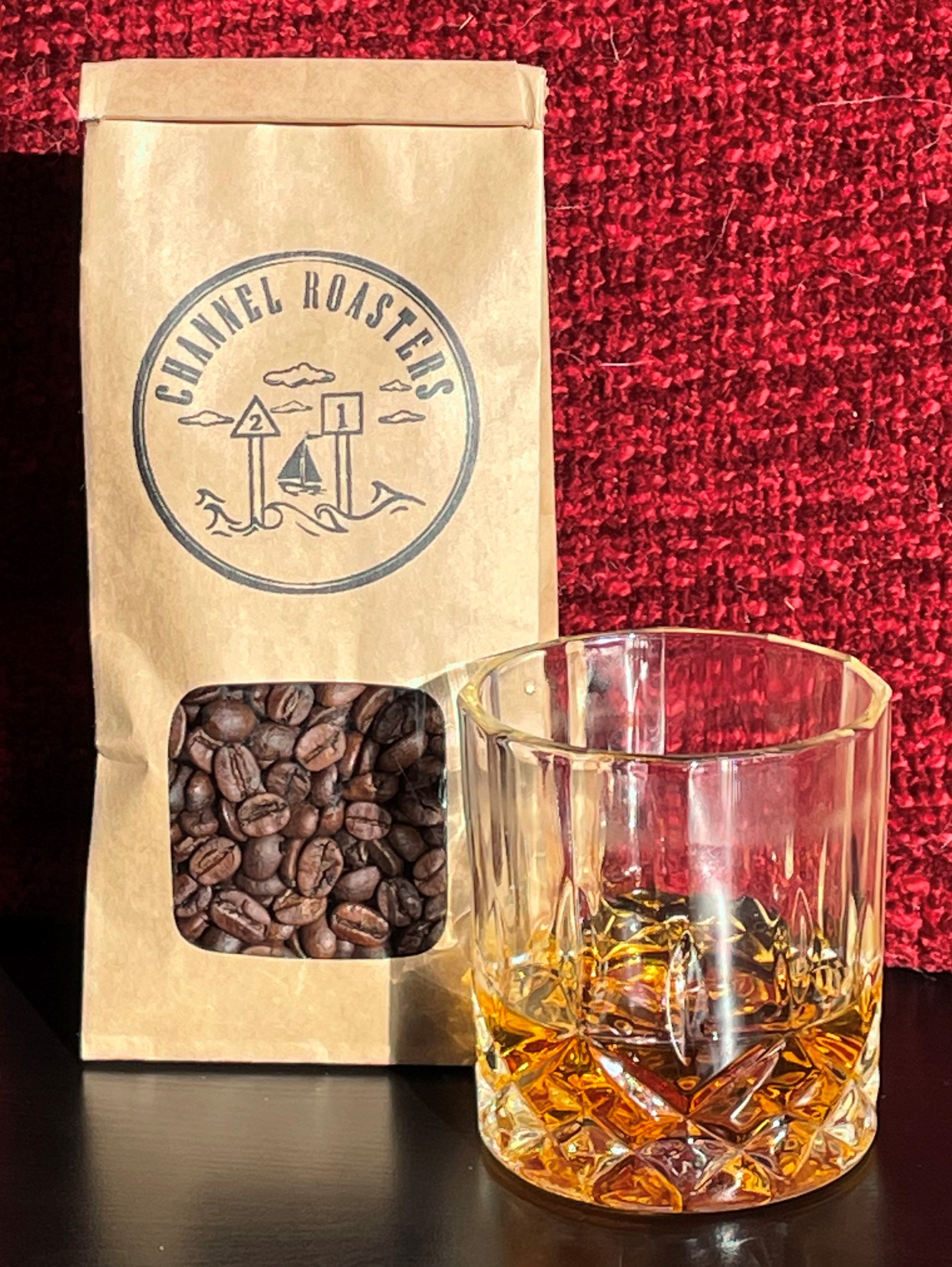 Kentucky bourbon soaked single origin coffee | Channel Roasters